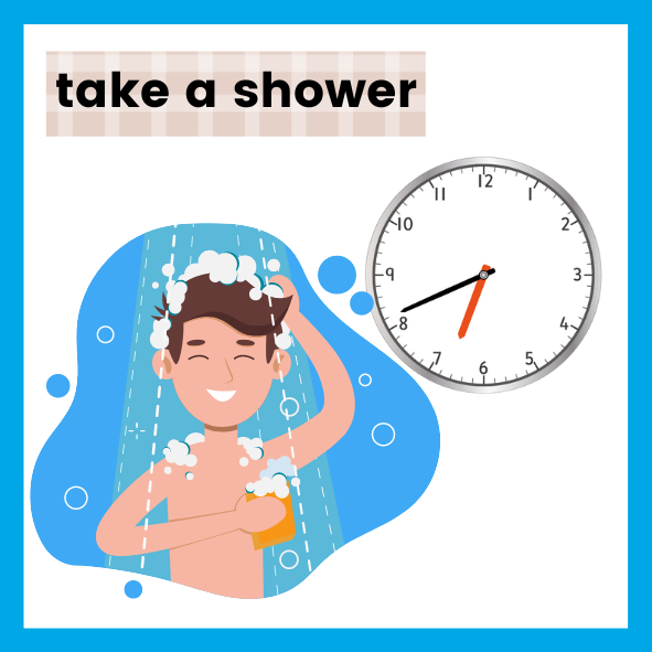 Daily Routine + time | Genially