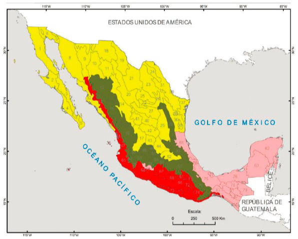 Regiones Naturales De Mexico Cuáles Son Las REGIONES NATURALES De