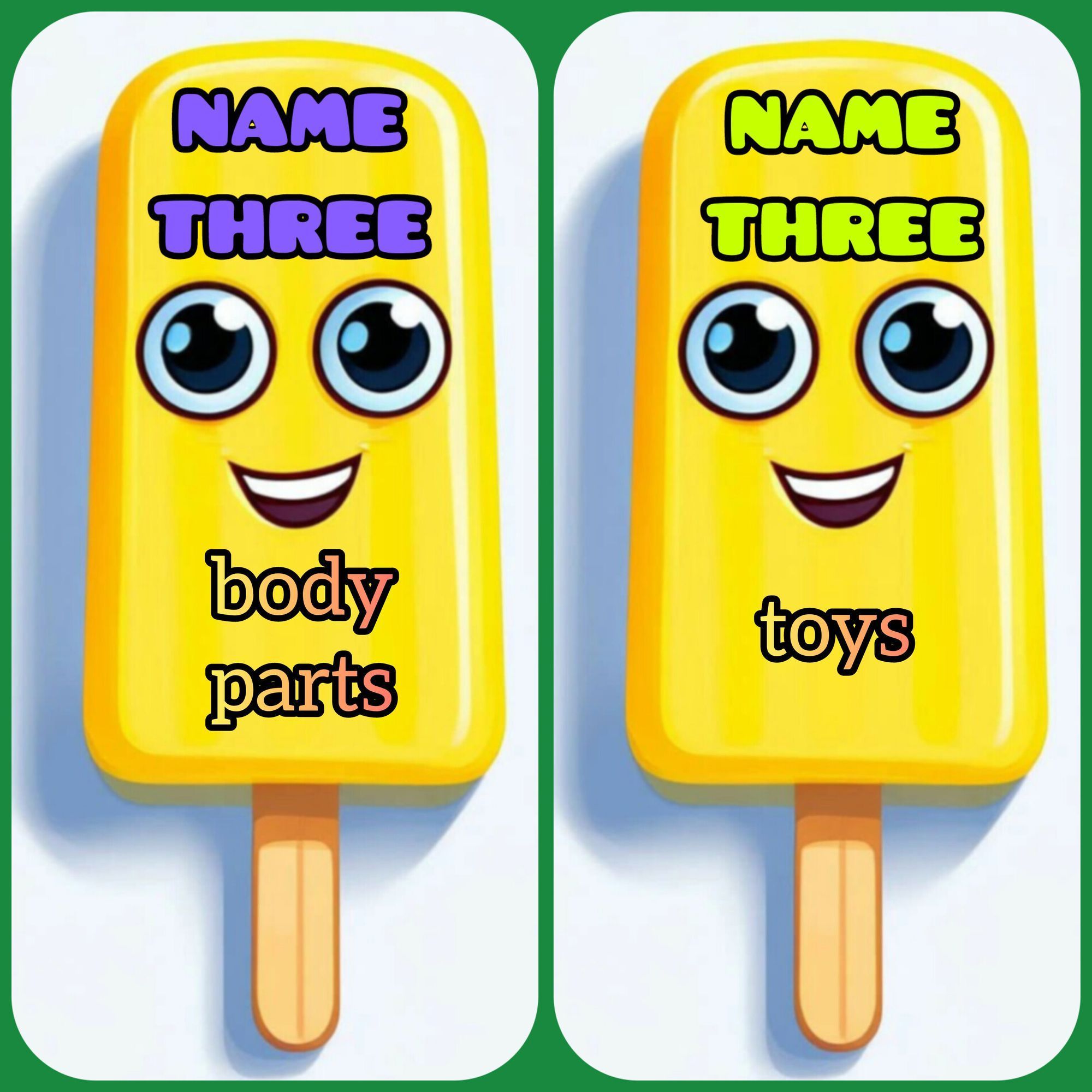 name three by maria.ruleva.english | Genially