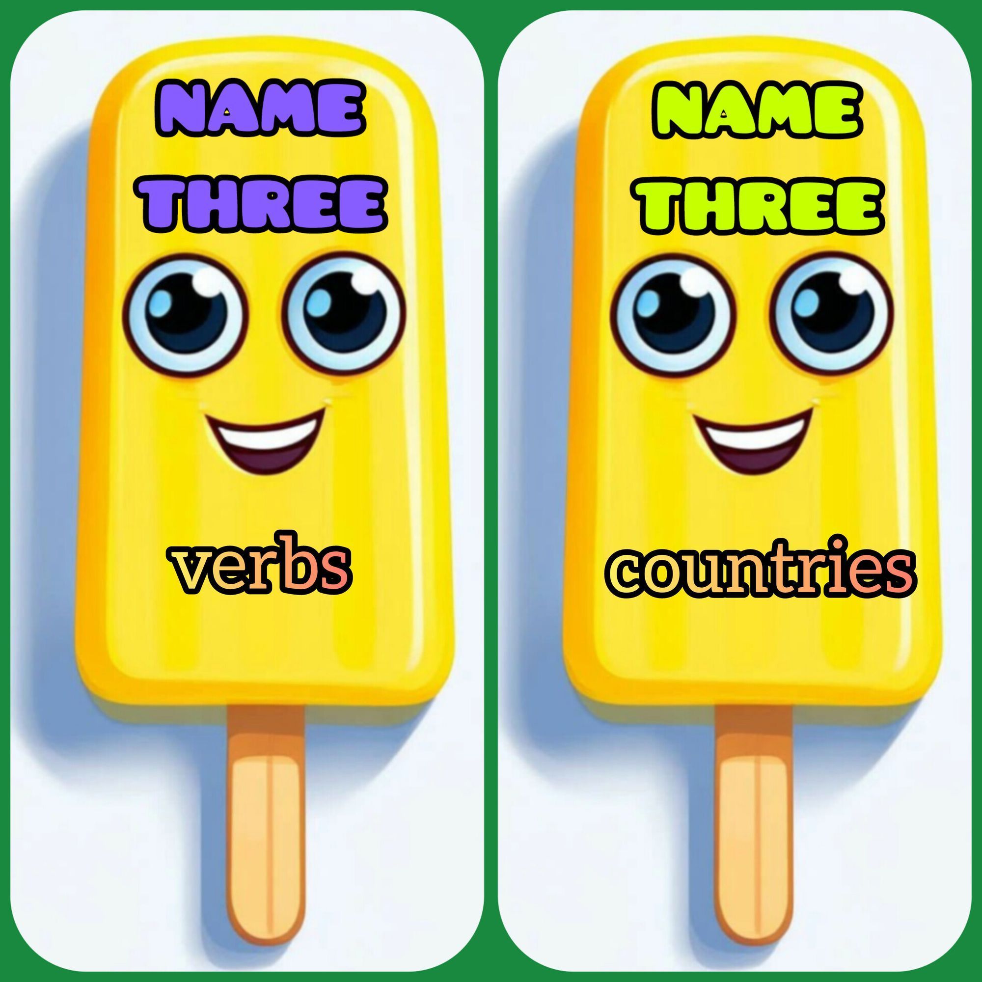 name three by maria.ruleva.english | Genially