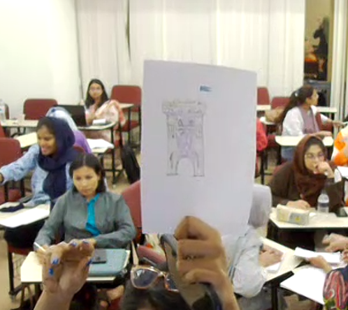 LSP Inspired Classroom Activity: 'Build' (Draw) a Tower | Genially