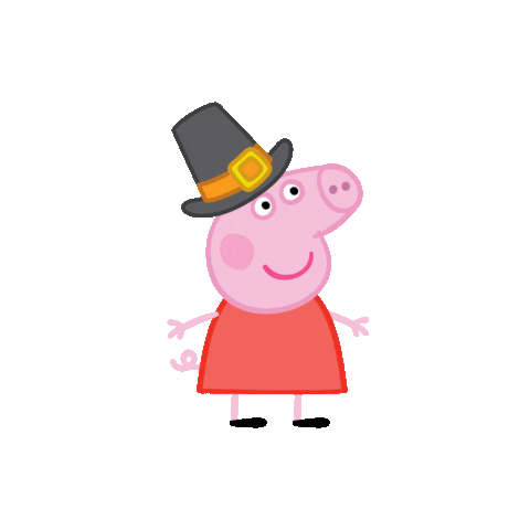Peppa Pig Thanksgiving example | Genially
