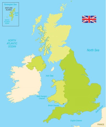 Interactive UK map