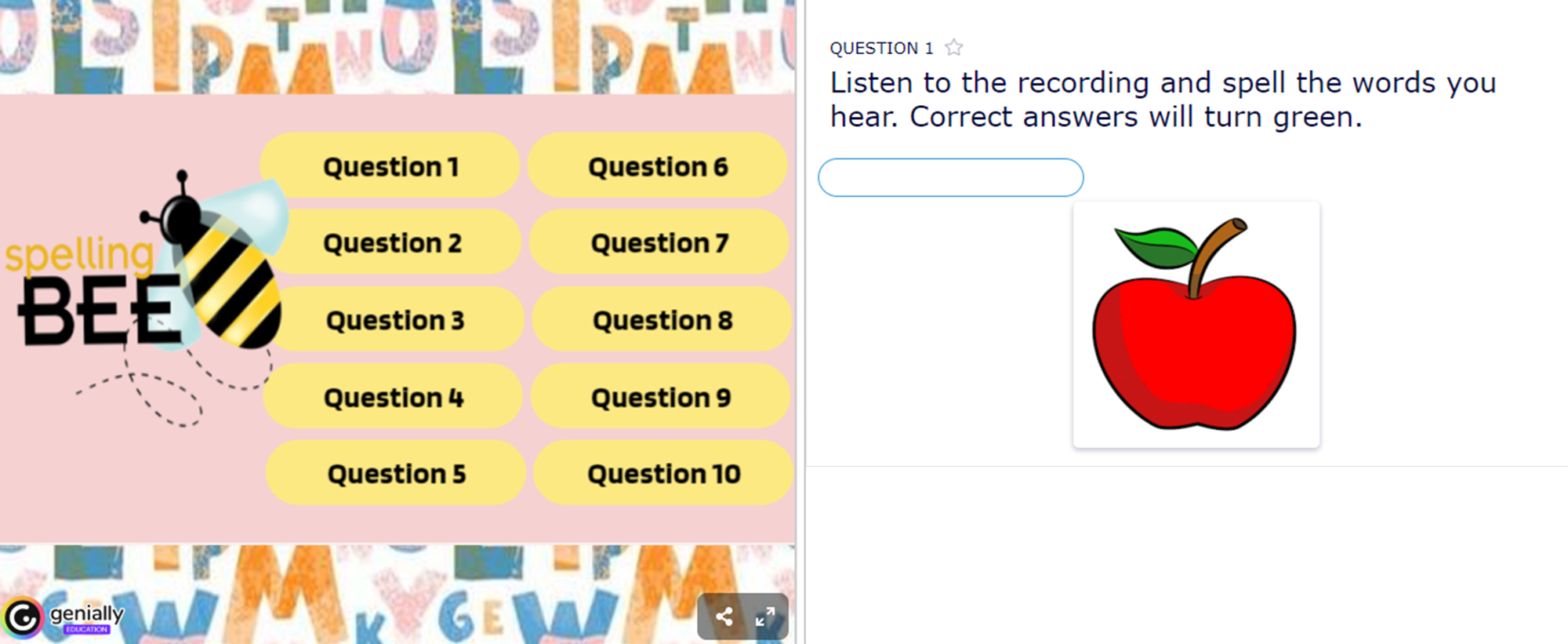 INTRO TO THE GERMAN ALPHABET : SPELLING PRACTICE | Genially