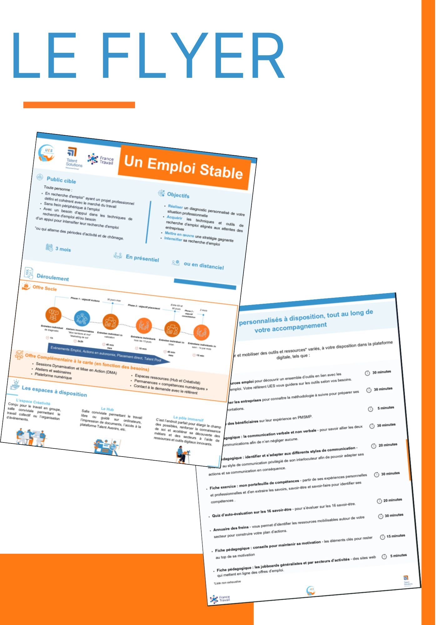 UES - La brochure et le flyer | Genially