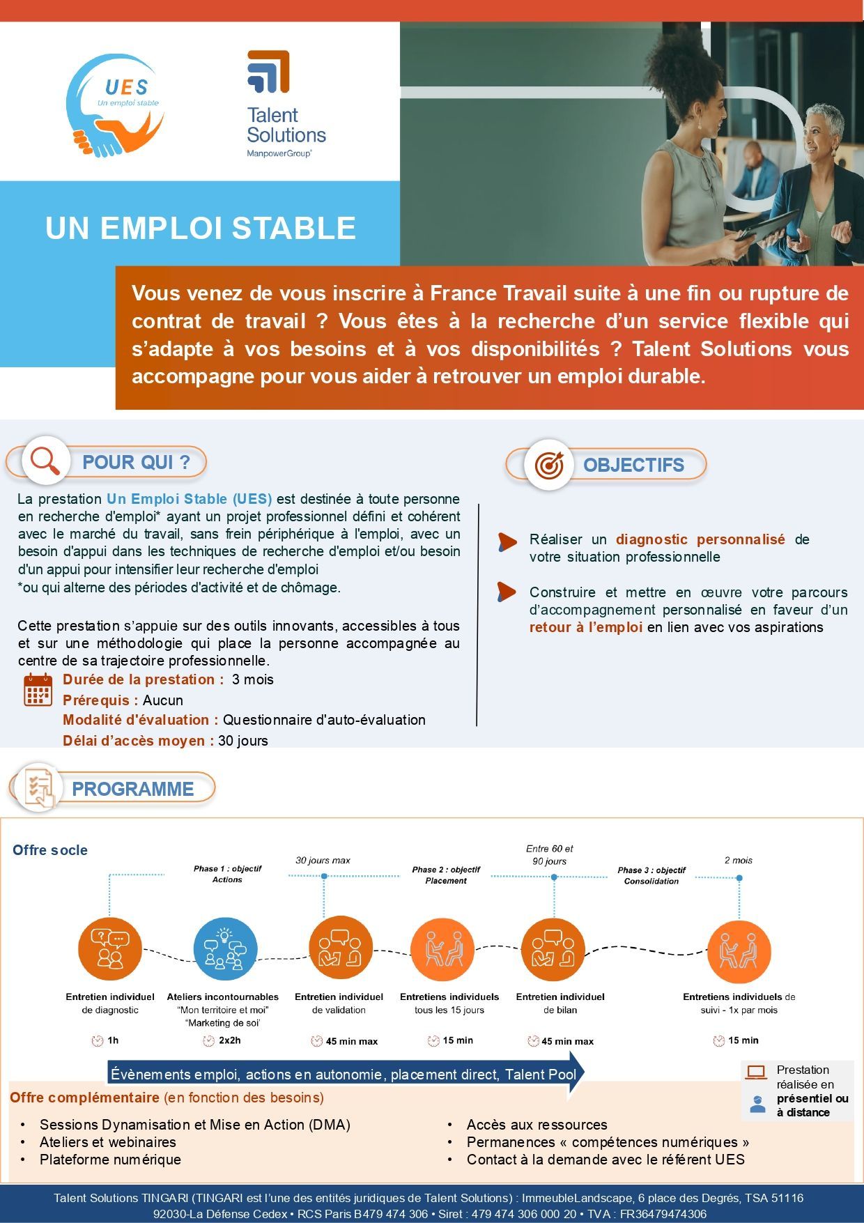 UES - La brochure et le flyer | Genially