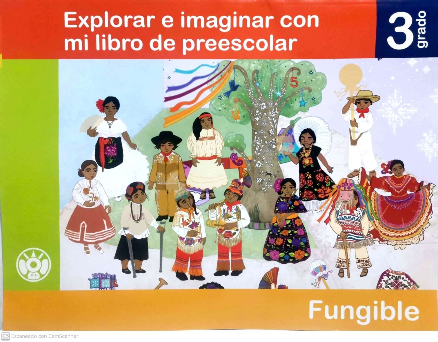 Explorar e imaginar con mi libro de preescolar Fungible | Genially