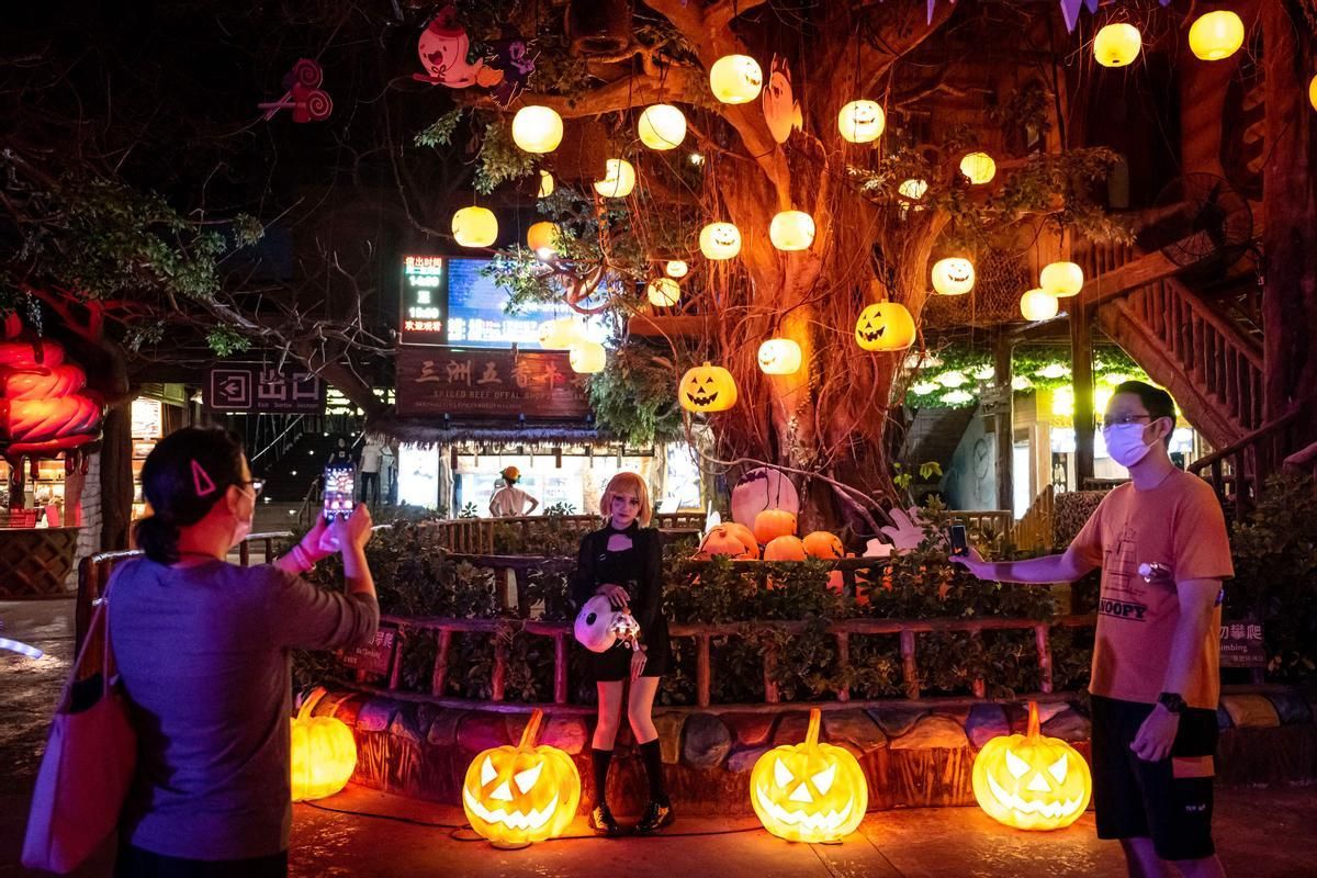 Infografía Halloween in China | Genially