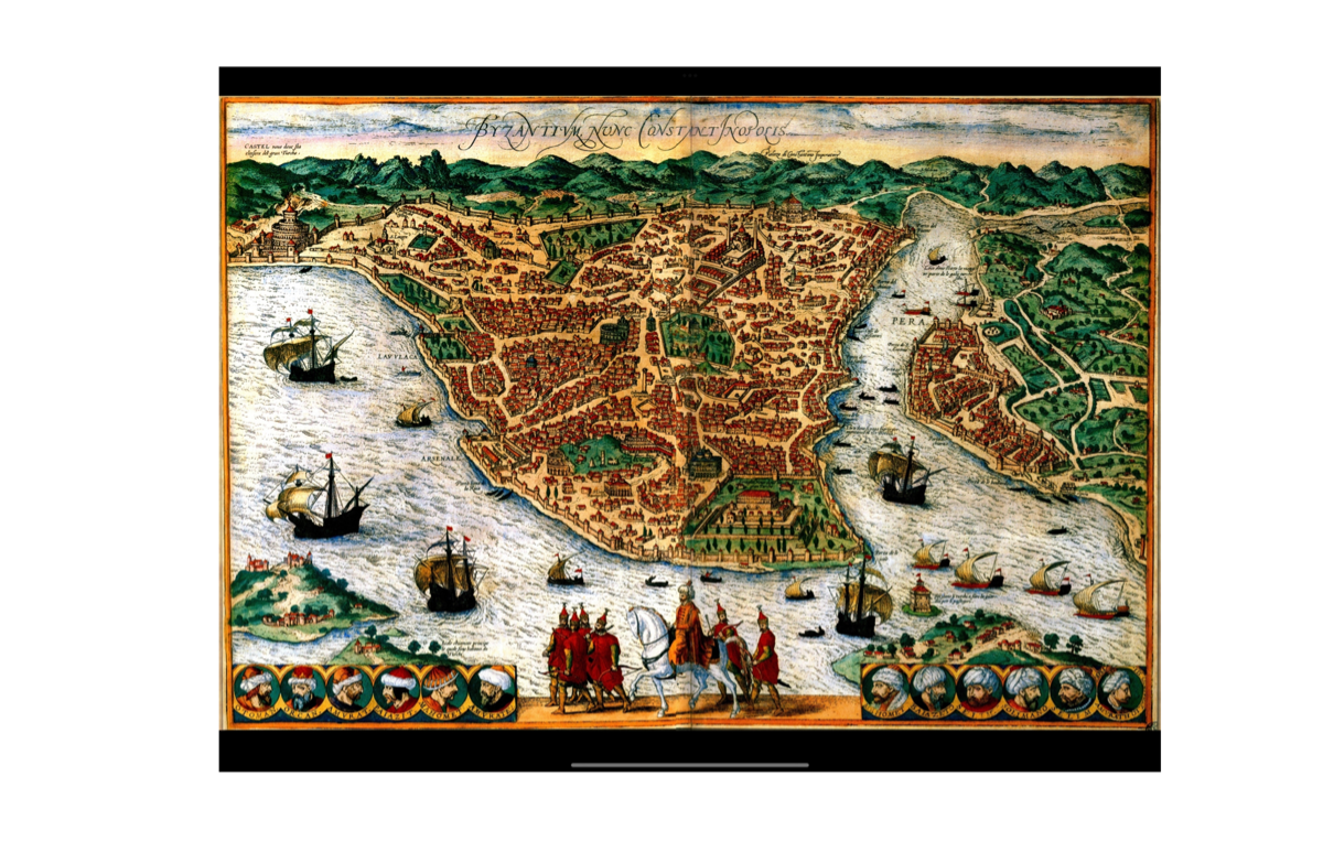 Constantinople Map - Emma DeRosa