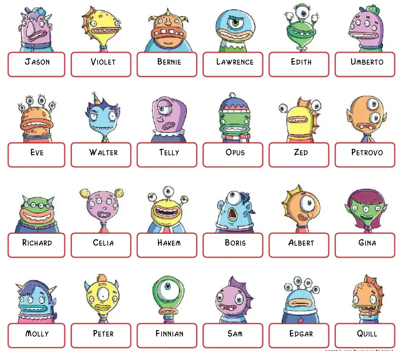 Qui est-ce ? Monstres - CM | Genially