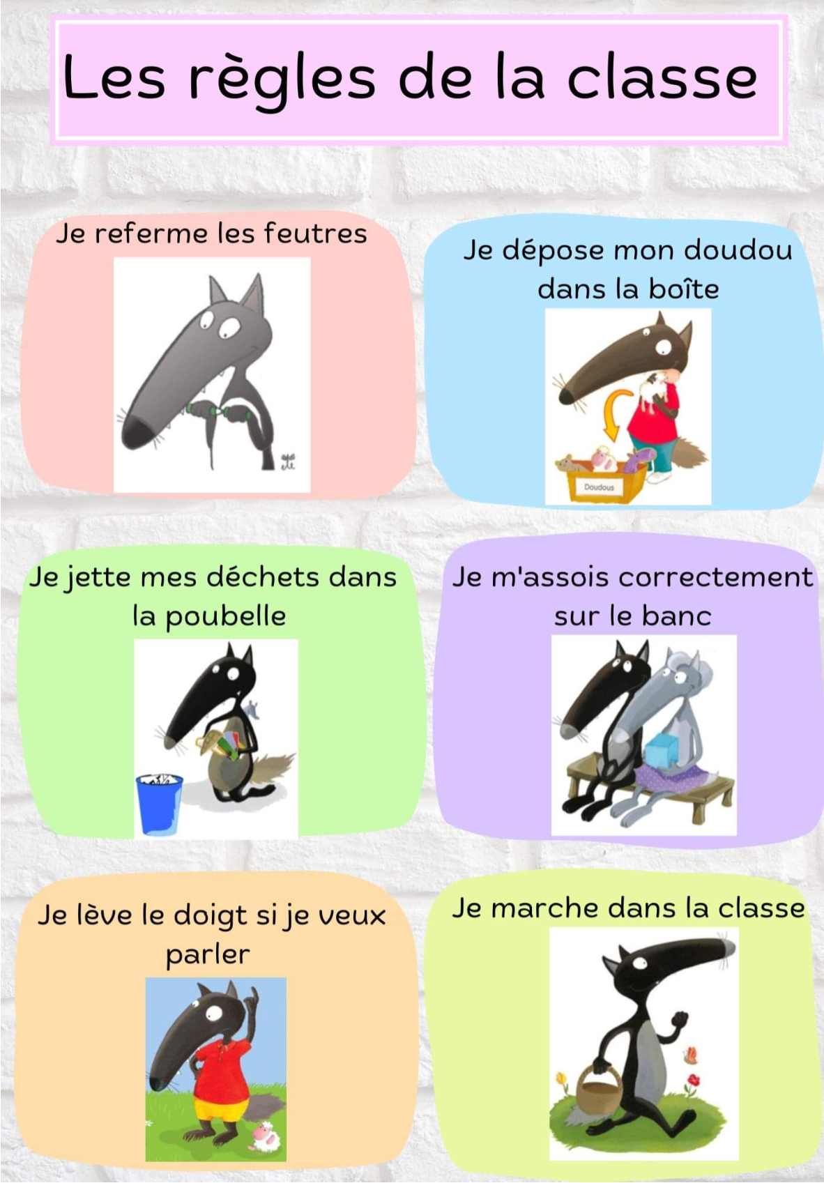 Les règles de la classe | Genially