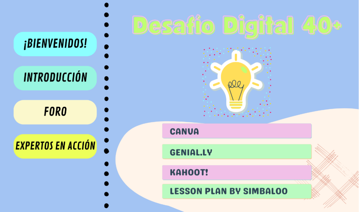 DESAFÍO DIGITAL 40+ | Genially