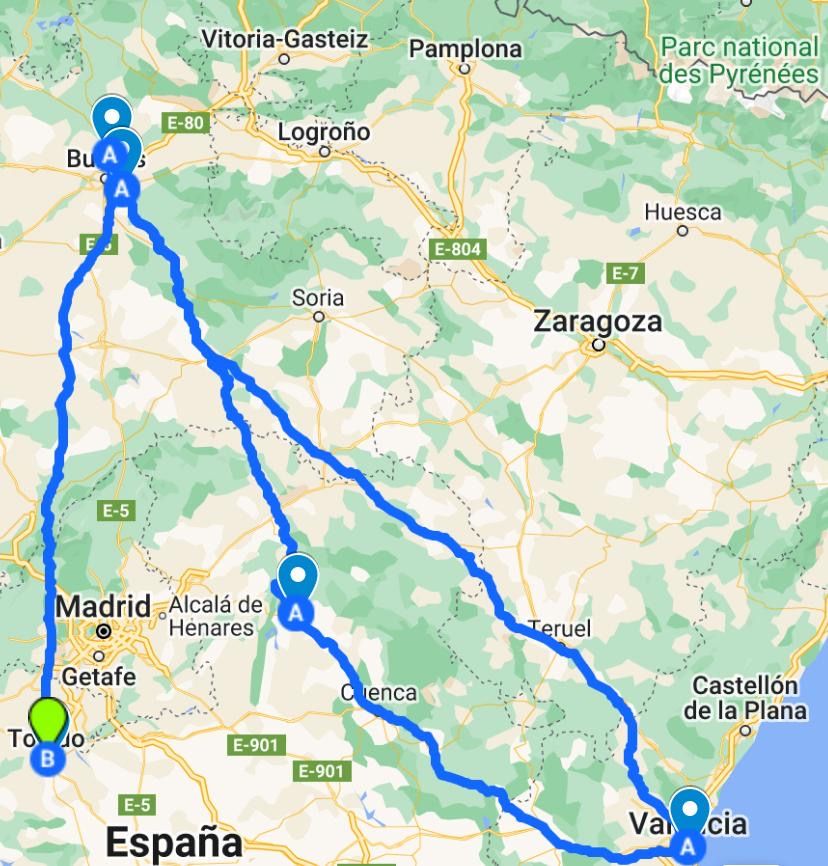 Mapa interactivo el Cid