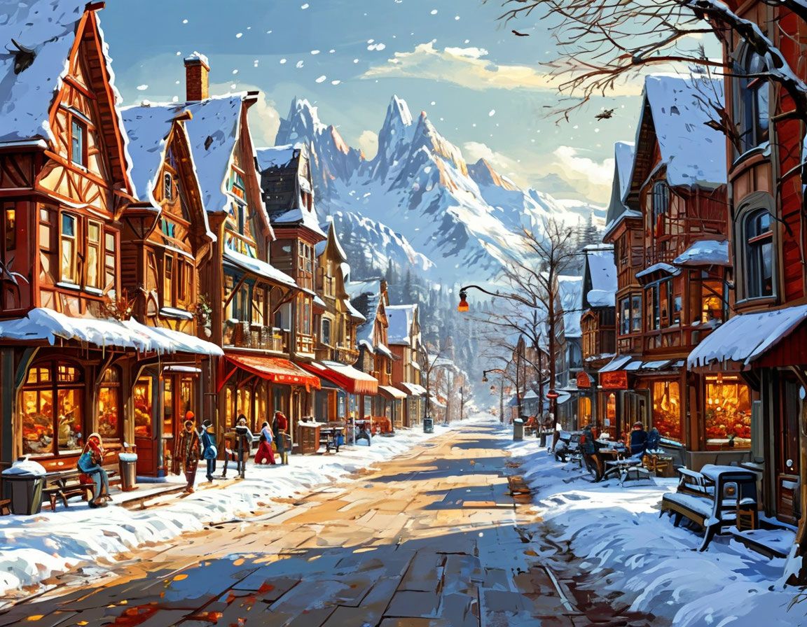 Compare 2 photos (winter/ spring) | Genially