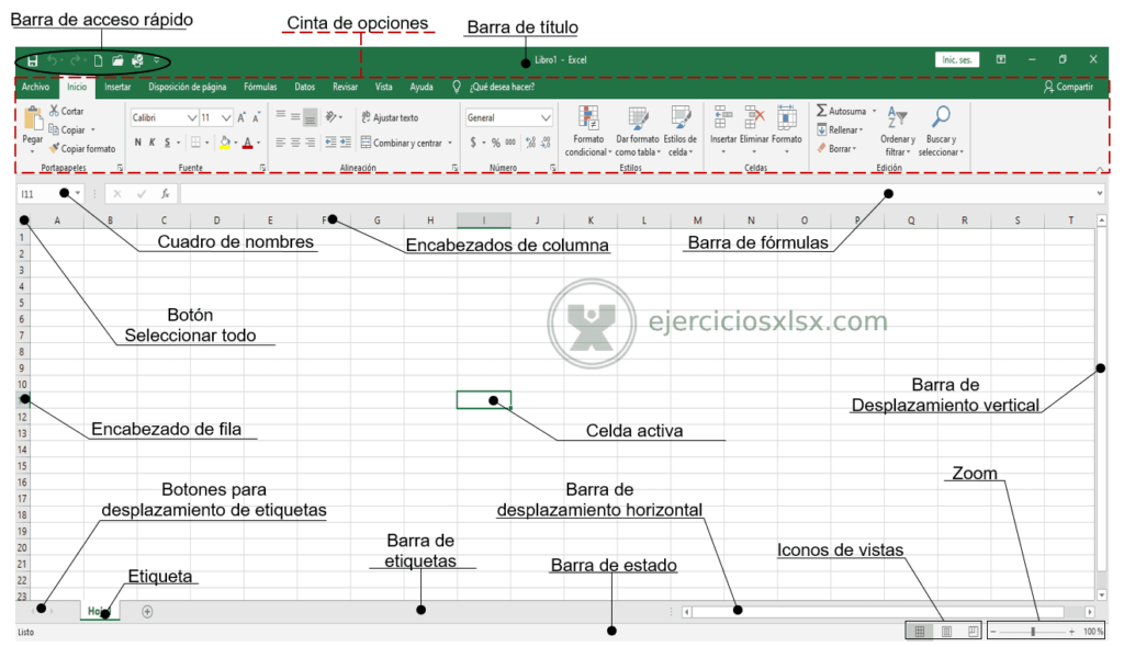 Entorno gráfico de excel- Brigitte Buitrago | Genially