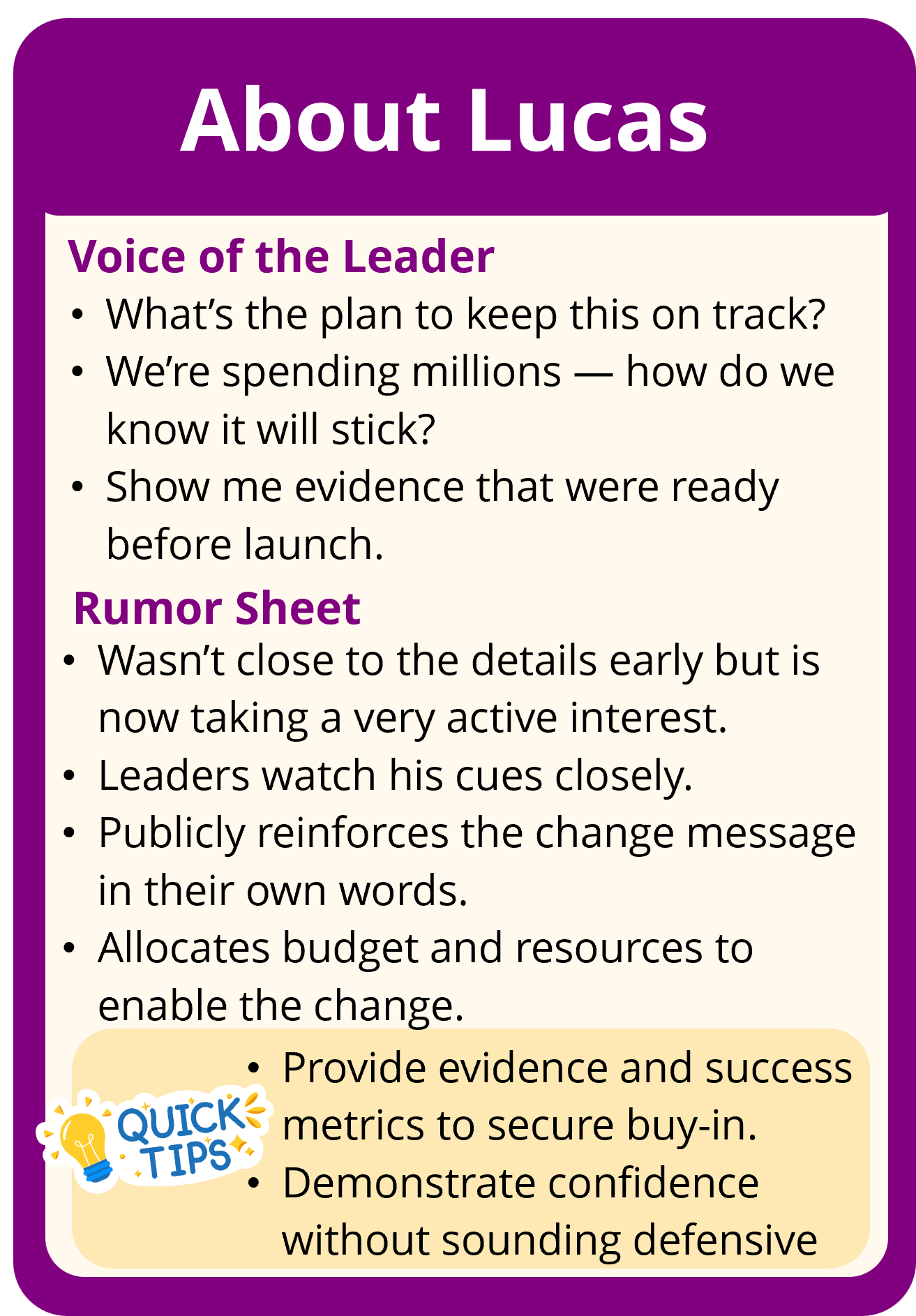 Know your Leaders | Genially