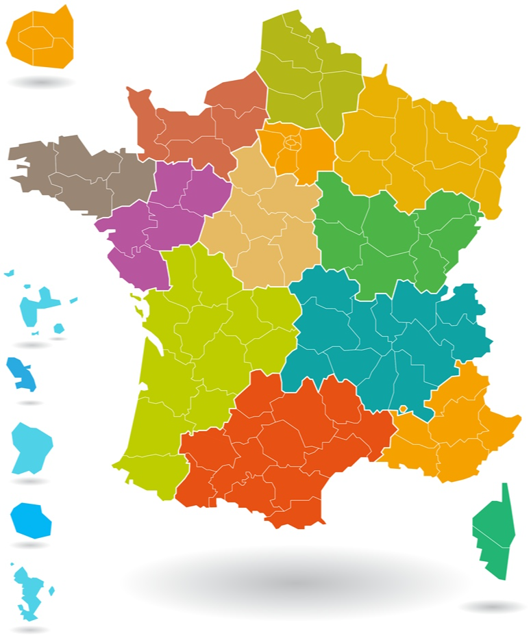 A la découverte des régions de France. | Genially