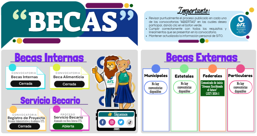 Medios Oficiales - Becas | Genially