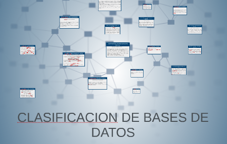 Mapa mental BASE DE DATOS | Genially