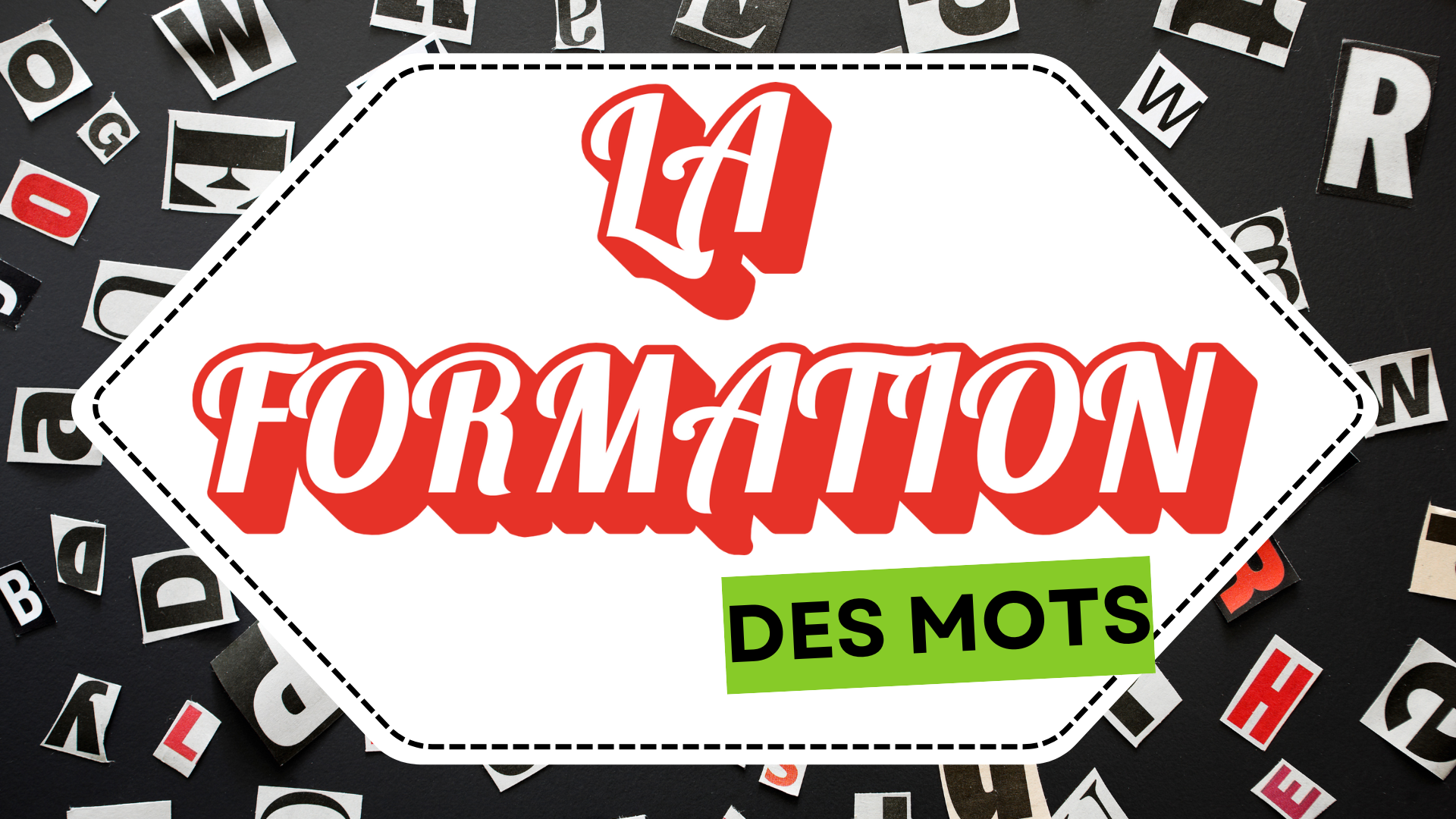 La formation des mots | Genially