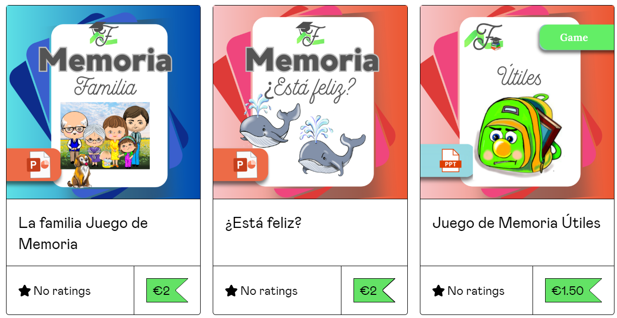 Librería Matching Games | Genially