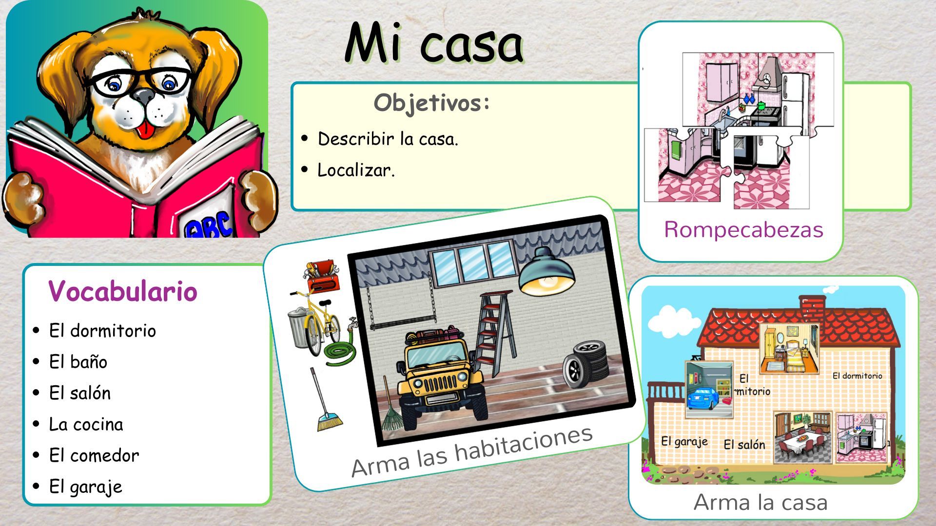 Actividad de la Casa | Genially