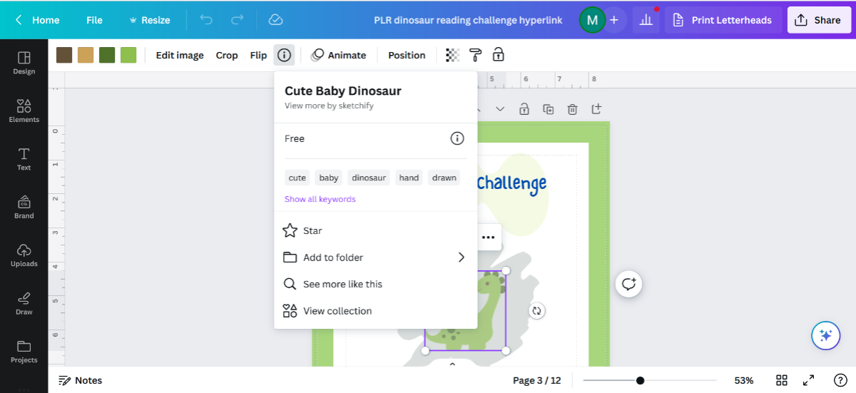 find similar items in Canva | Genially