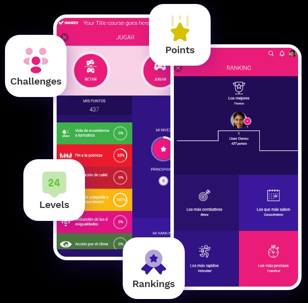 Infografía Características Gamificación | Genially