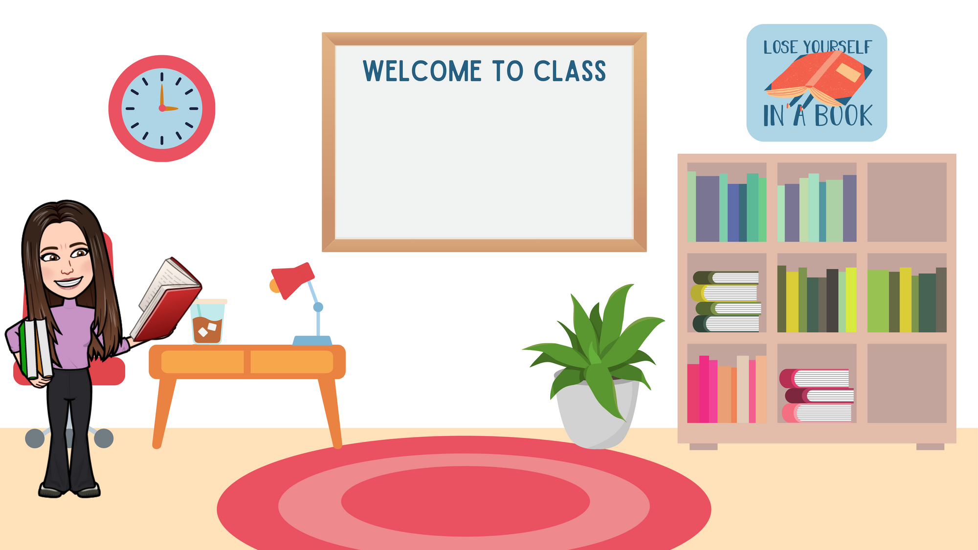 Virtual library EDITABLE | Genially