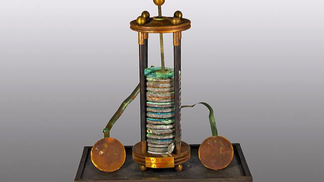La pile électrique de Alessandro volta