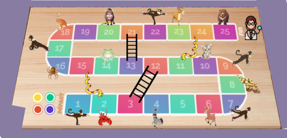 PEH Animals Gone WIld (Board Game) | Genially