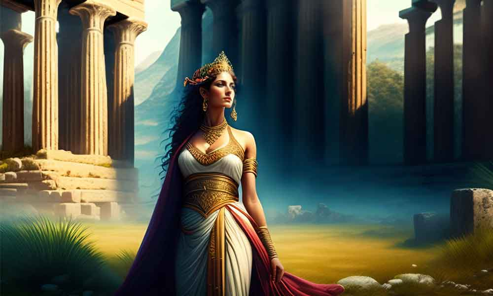 Deusa Hera Goddess Hera Print, Juno Poster, Greek Mythology Art, Greek