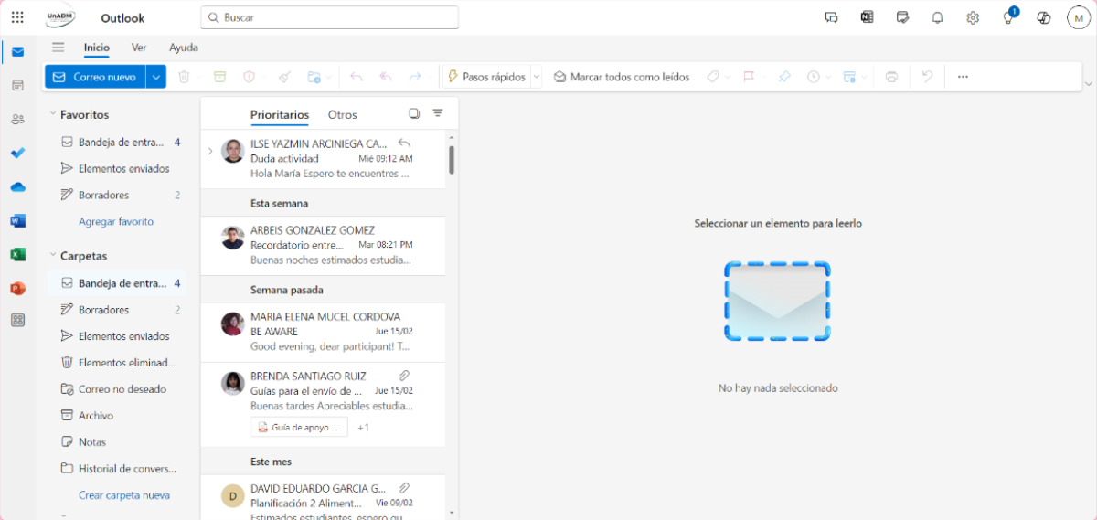 Uso de Outlook | Genially