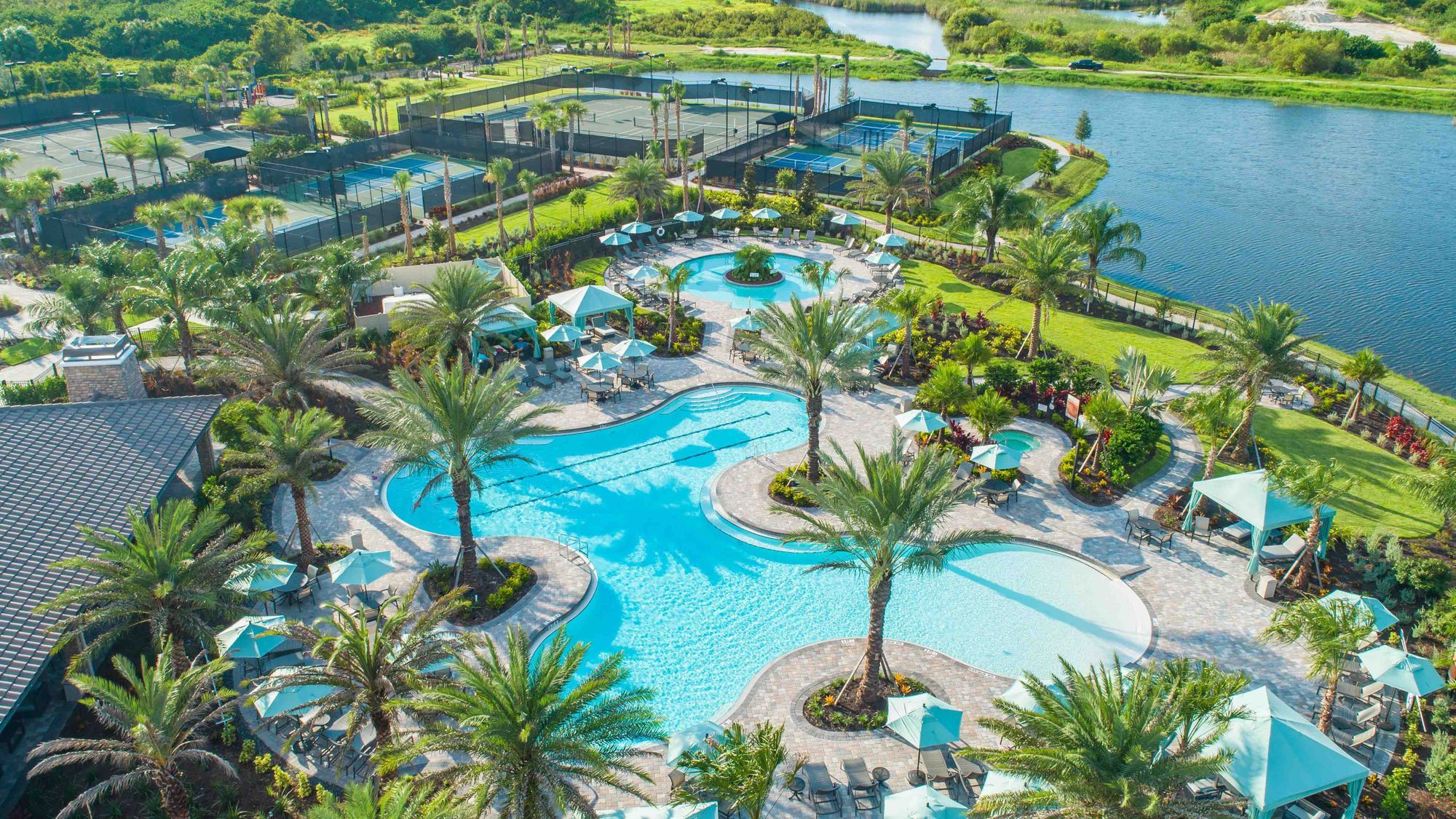 Resort style living amenities