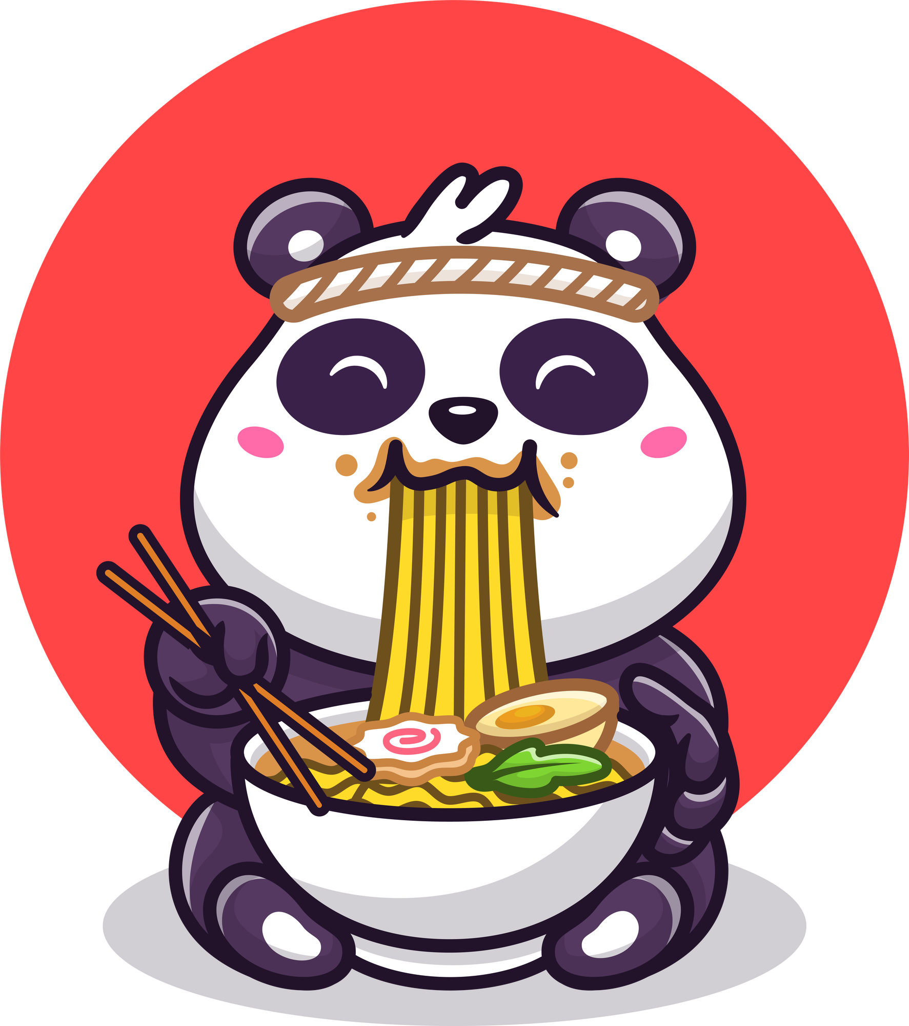 Infografía Oso Panda