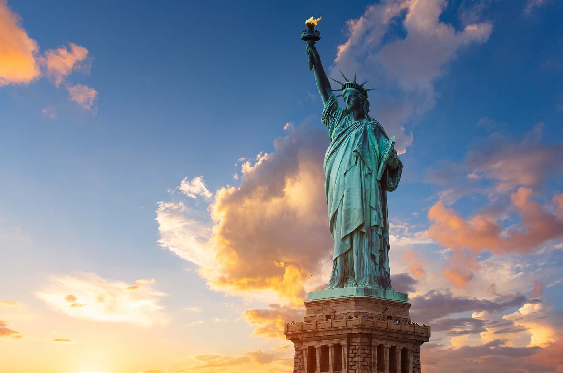 THE STATUE OF LIBERTY