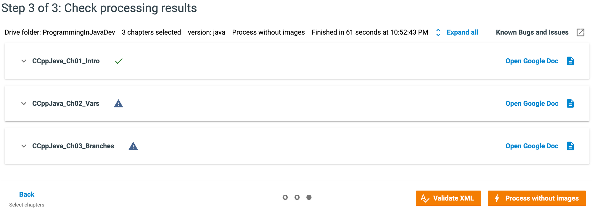 Bulk XML Processor - 3