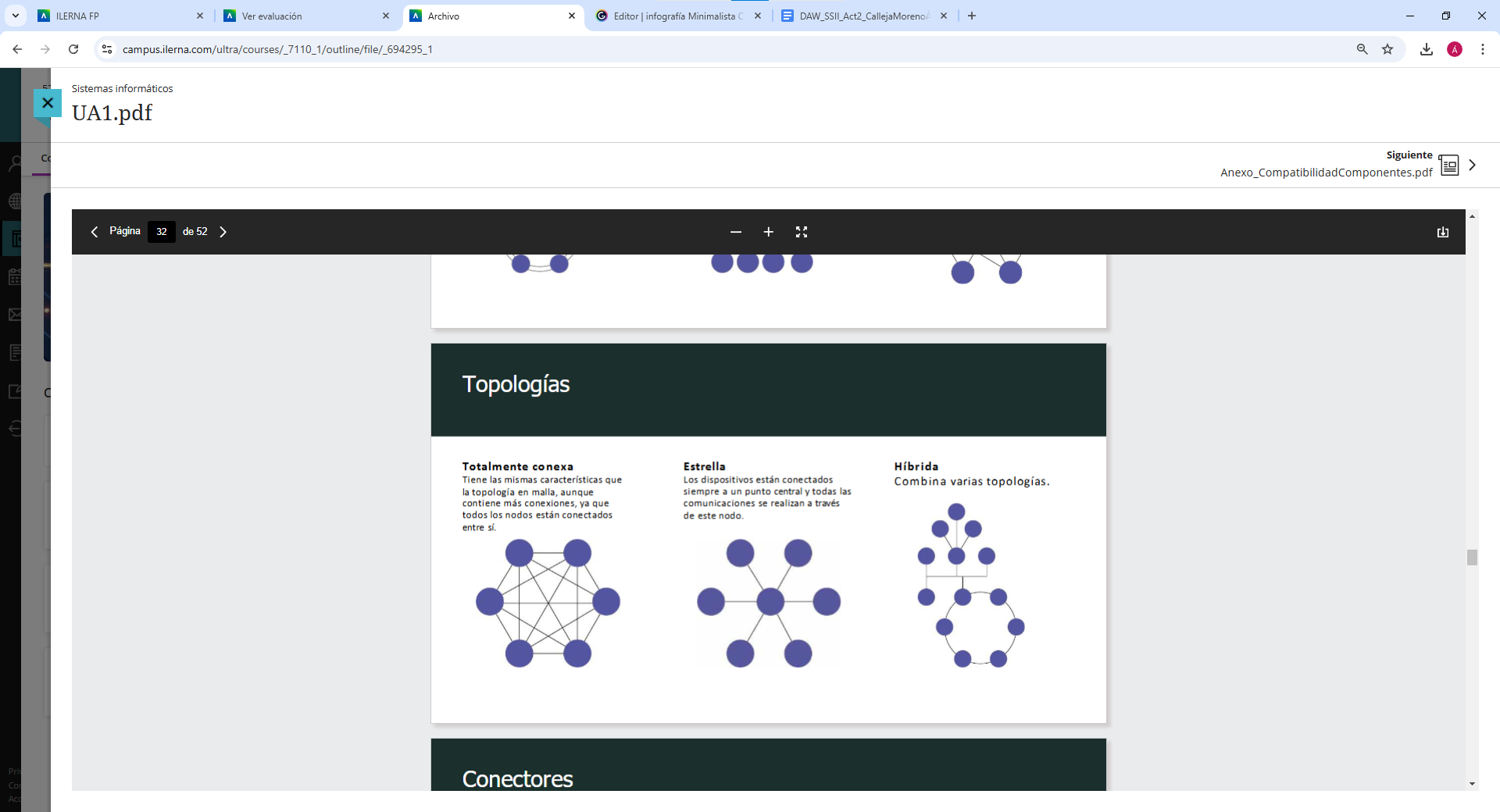 Infografía Tipos de red según su topología | Genially