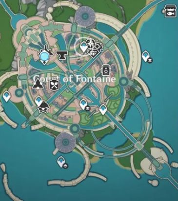 Court of Fontaine Map | Genially