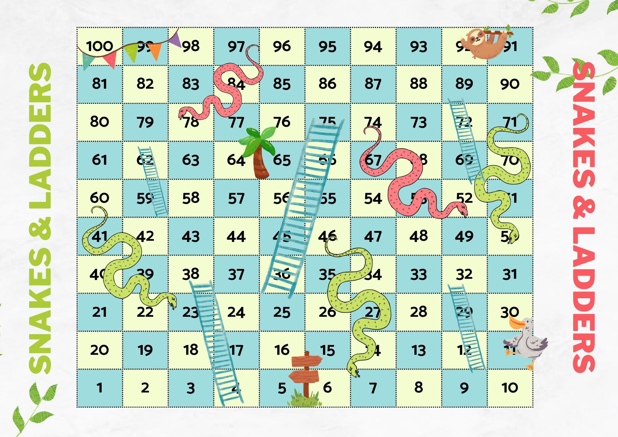 Snakes and ladders | Genially