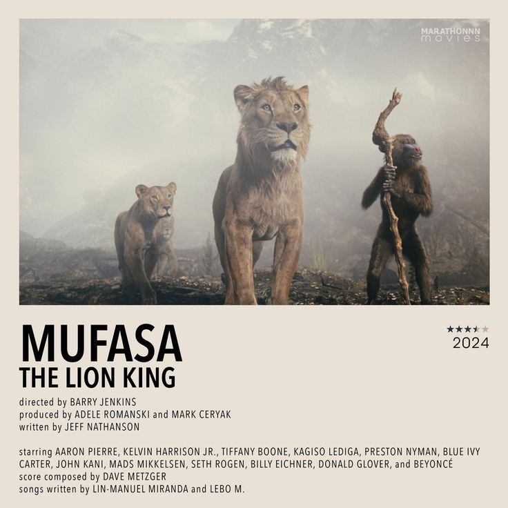 Ver Mufasa: El rey león (2024) EN ESPAÑOL Y LATINO — Cuevana 3