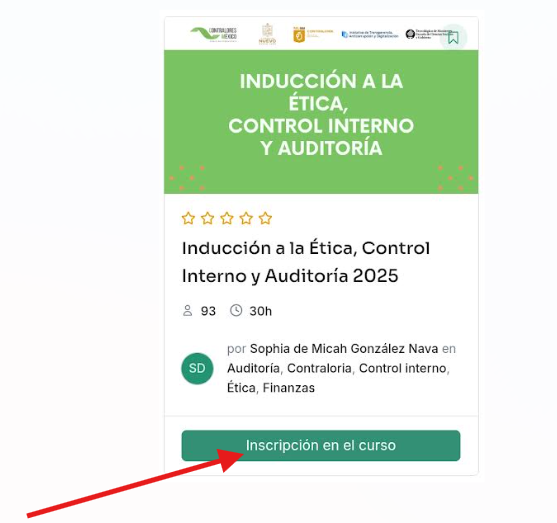 "Inducción a la Ética, Control Interno y Auditoría" | Genially